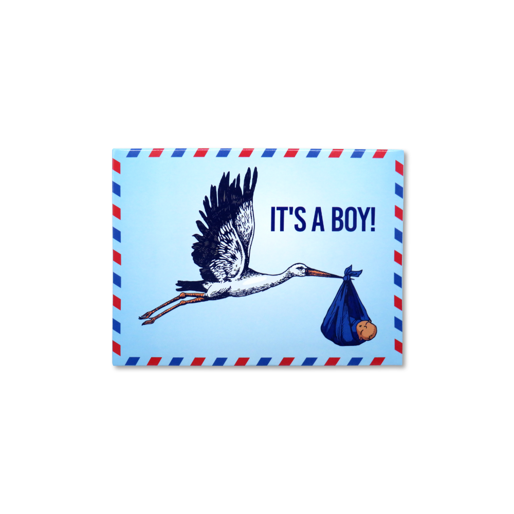 It's a Boy - Chocolate Gift Box (225g) ~ Geldhof Chocolatier