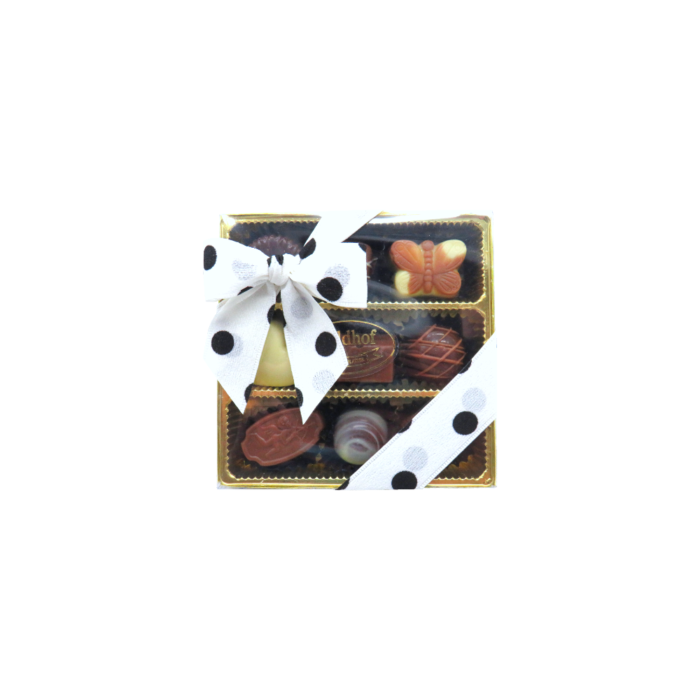 Assorted Chocolate Box (decorated) - 125g - Geldhof Chocolatier