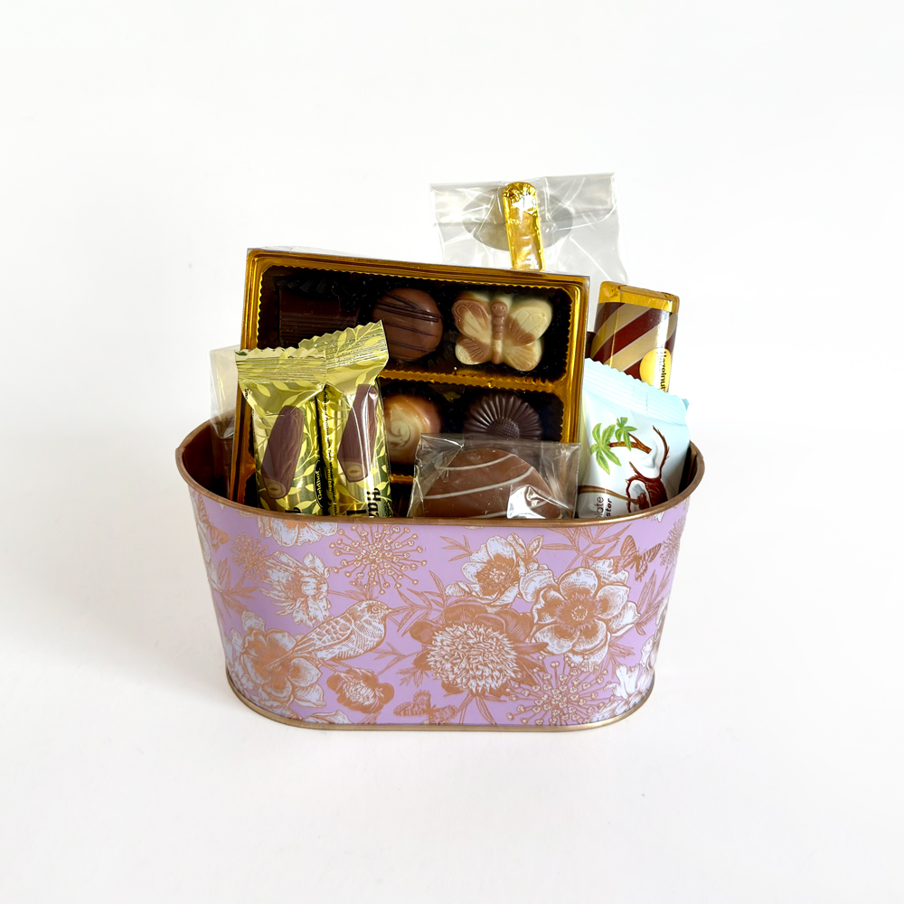 Blossom Tin Hamper - Geldhof Chocolatier