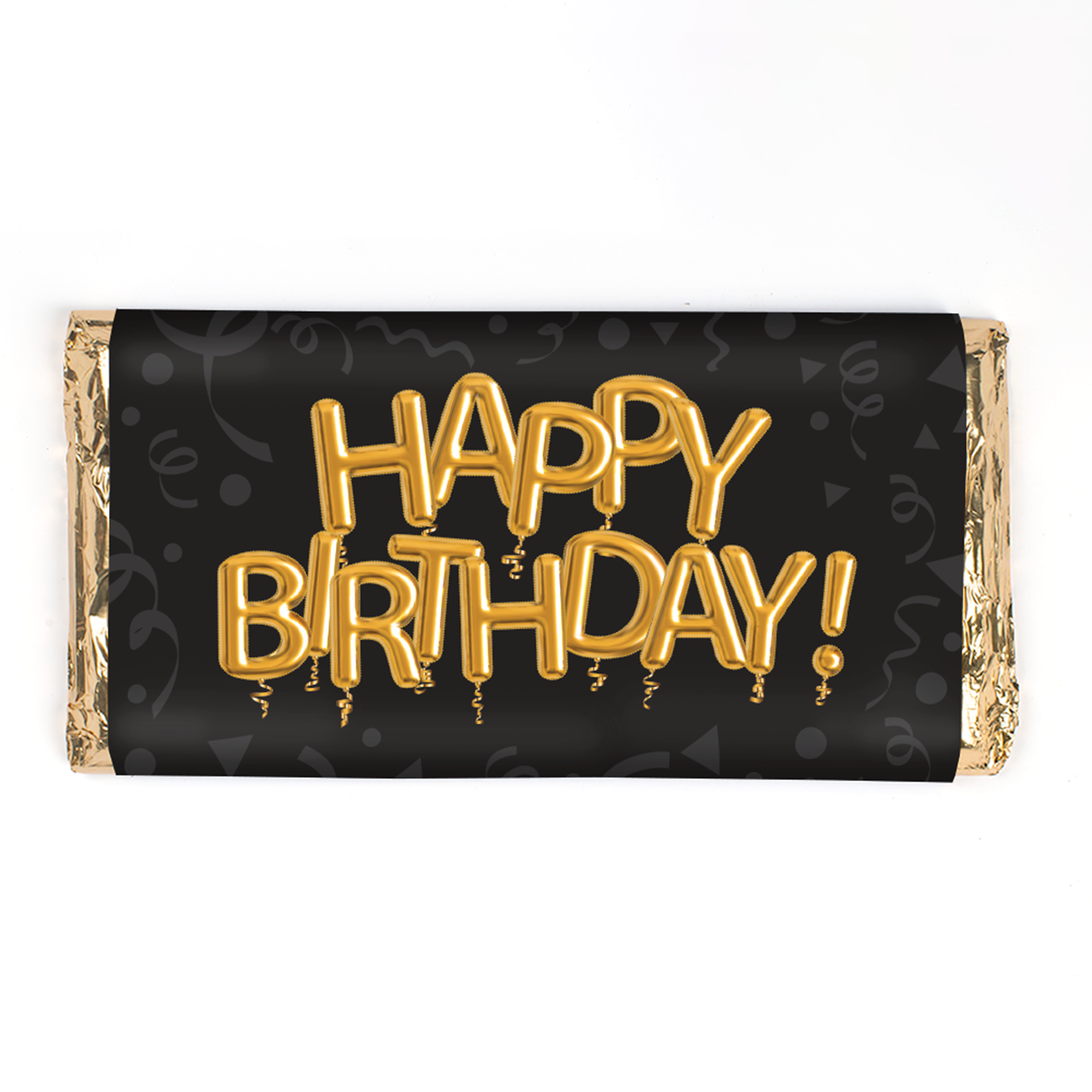 Signature Birthday Milk Chocolate Slab (90g) - Geldhof Chocolatier