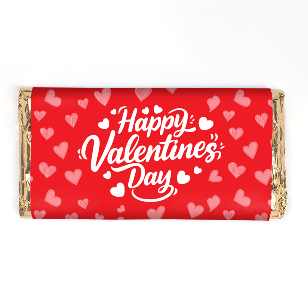 Happy Valentine's Day (90g slab) - Geldhof Chocolatier